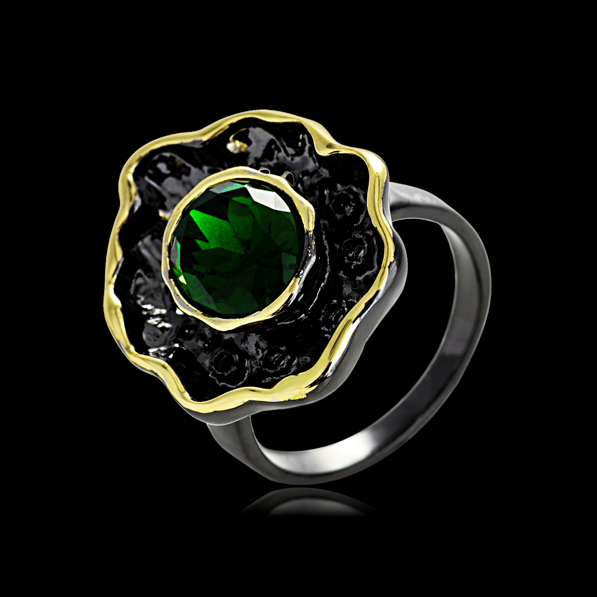 Zinc Alloy Multi-tone Plated Fashion Ring from Reliable Manufacturer