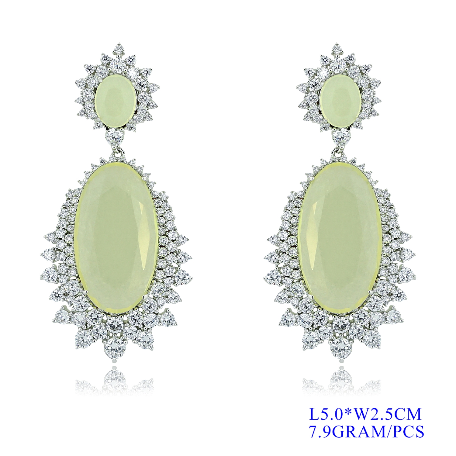 Luxury Big Dangle Earrings in Flattering Style
