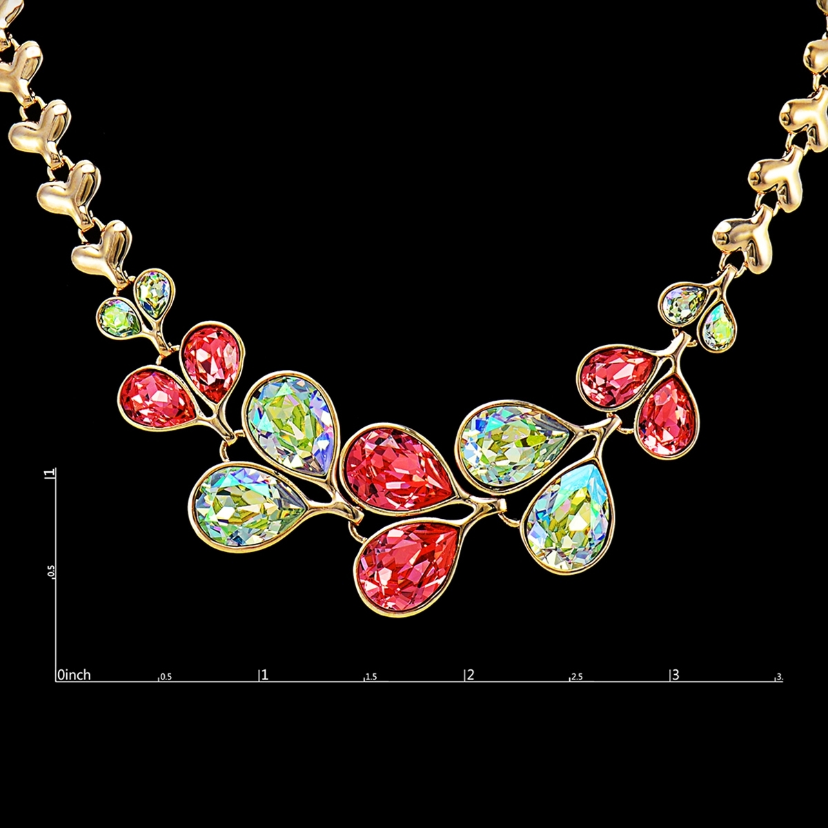 Modern Design Big Colourful Collar 16 OR 18 Inches