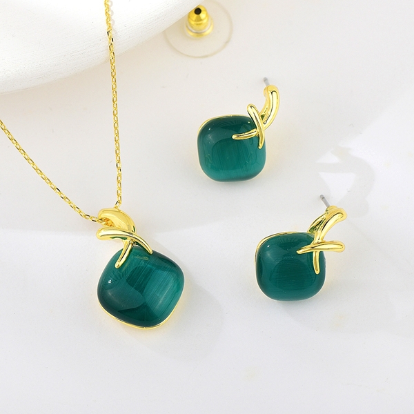 Need-Now Yellow Small 2 Piece Jewelry Set from Editor Picks